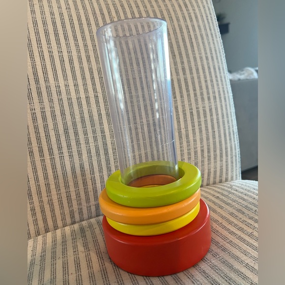 LOVEVERY | Toys | Lovevery Clear Tube With Stacking Rings | Poshmark